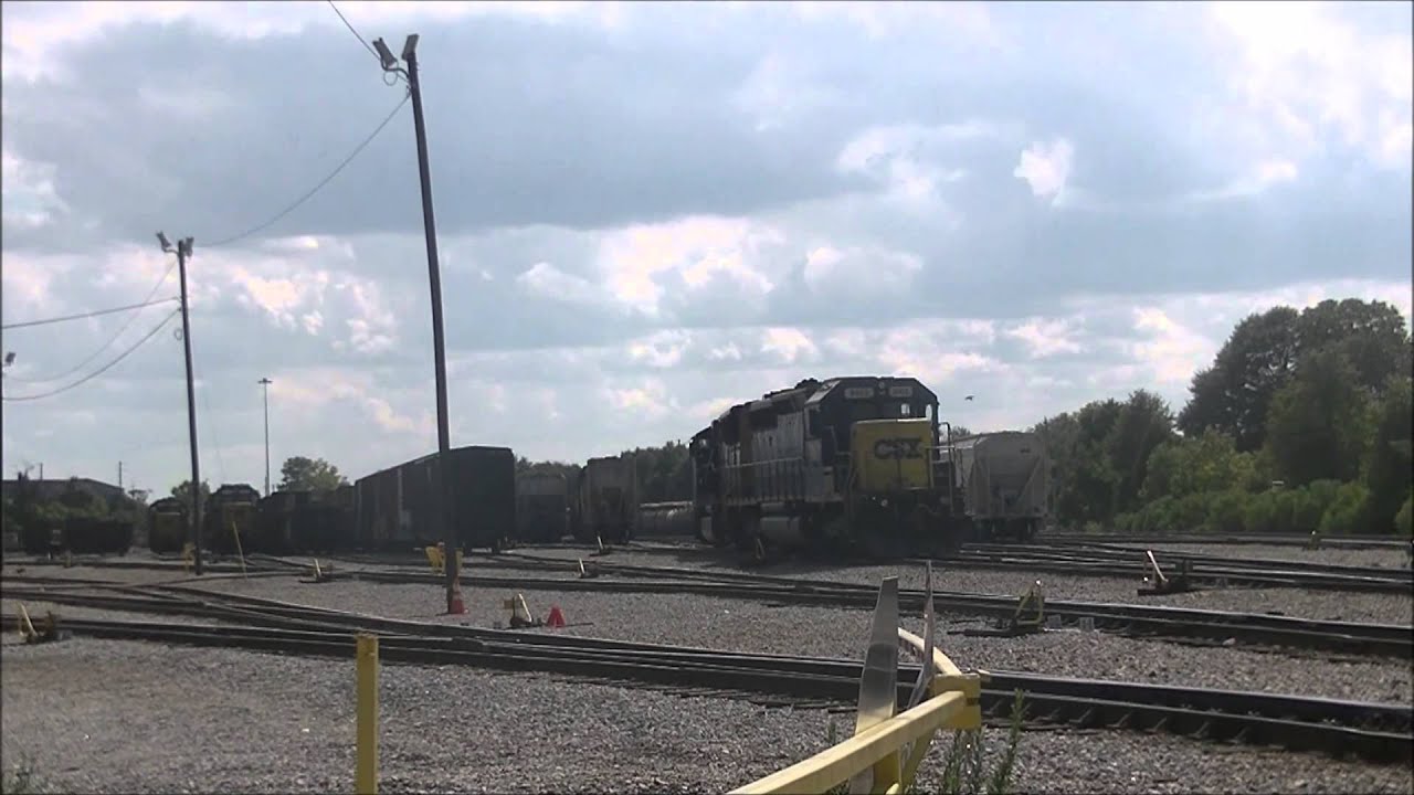 CSX Cayce Yard moves - YouTube