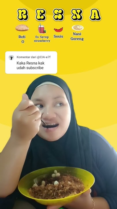makan sesuai nama RESNA, Ayo komen nama kamu yang banyak ya😊 #shorts #mukbang #food - YouTube