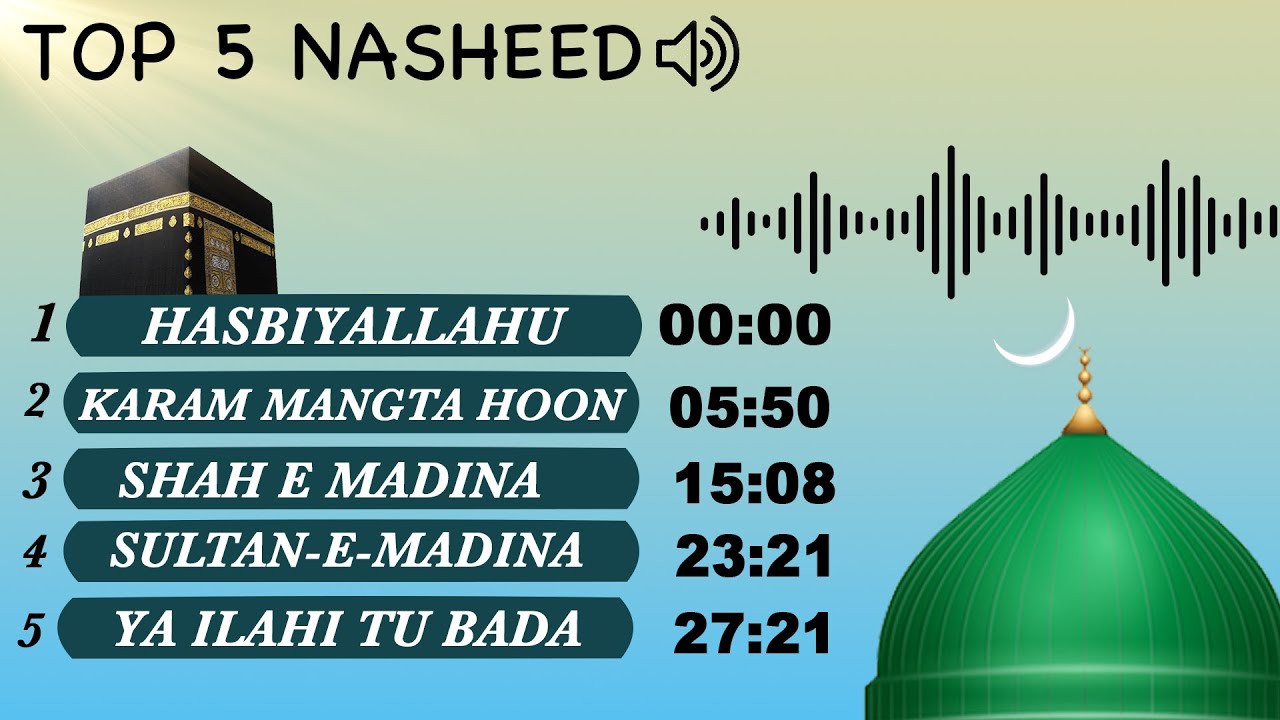 Best Nasheed Collection | Soothing Arabic & Urdu Naat | Nasheed | Islamic Videos #naat #nasheed ...