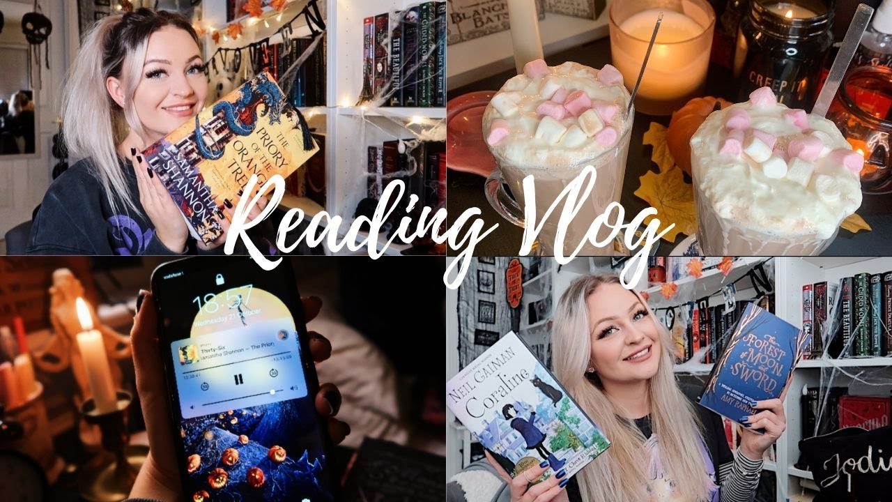 COZY READING VLOG!💫 I Read 3 Books & Start Priory of The Orange Tree ...