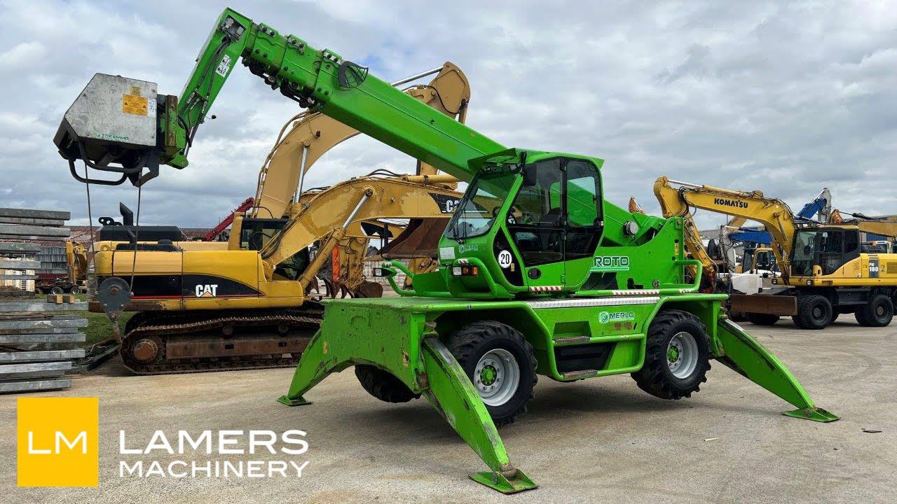 Merlo Roto 45.21 Telscopic Fork Lift for sale @ lamersmachinery.com ...