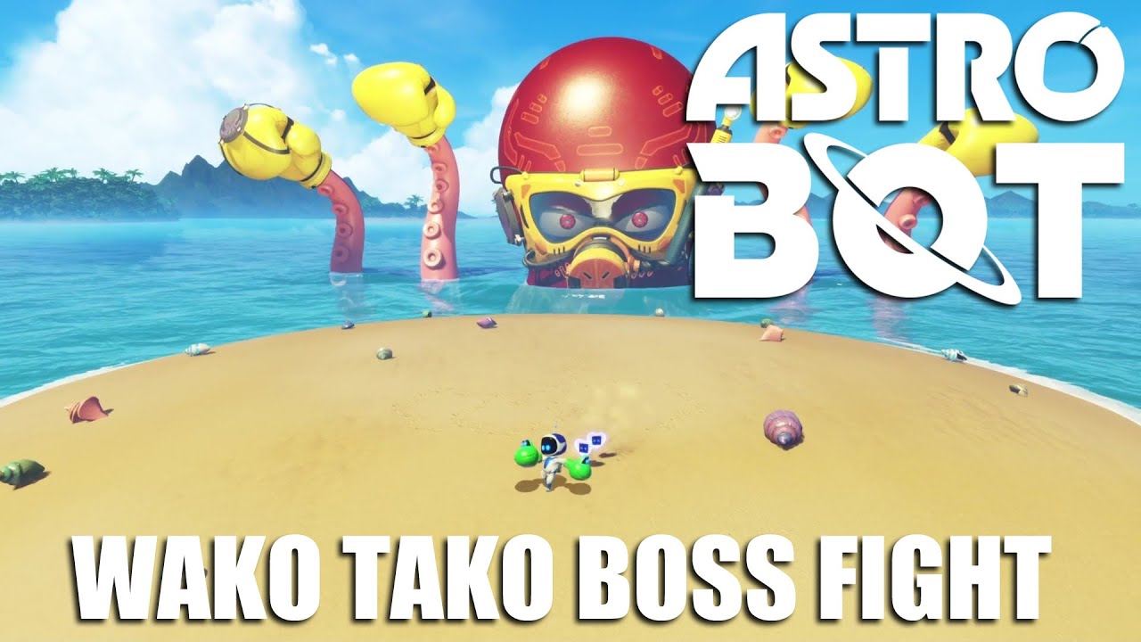 Wako Tako Boss Fight - Astro Bot - YouTube
