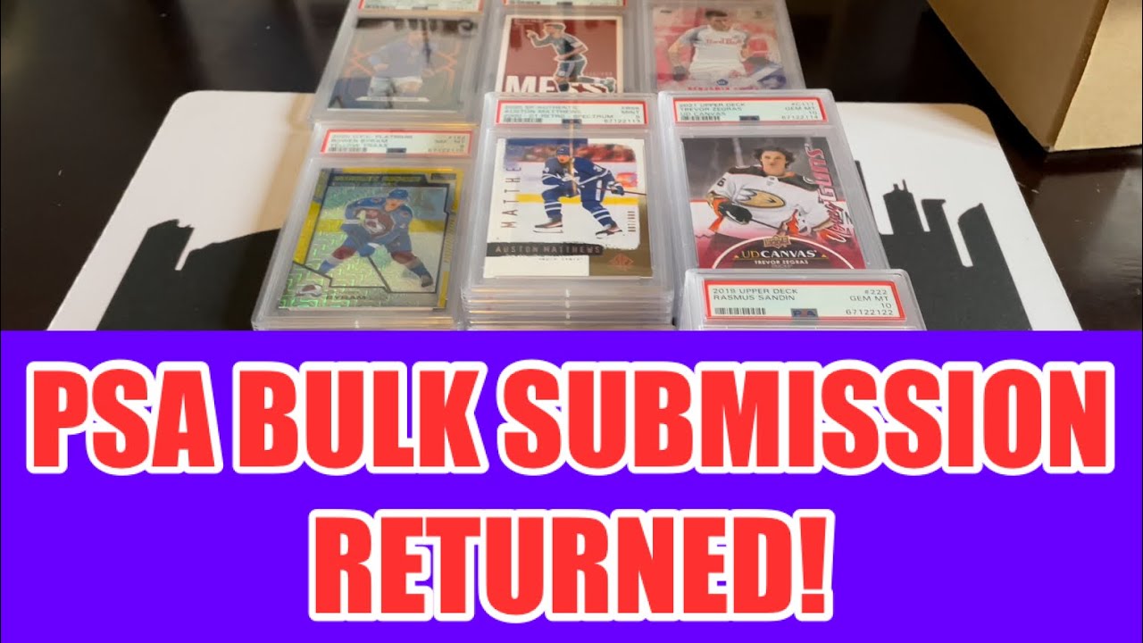 PSA Bulk Submission Returned! Guessing the Grade of the Cards We Sent ...