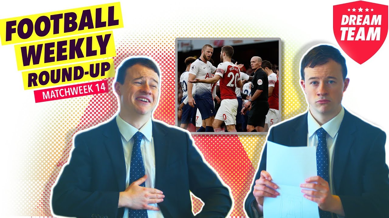 ARSENAL 4-2 SPURS | WEEKLY FOOTBALL ROUND UP - YouTube