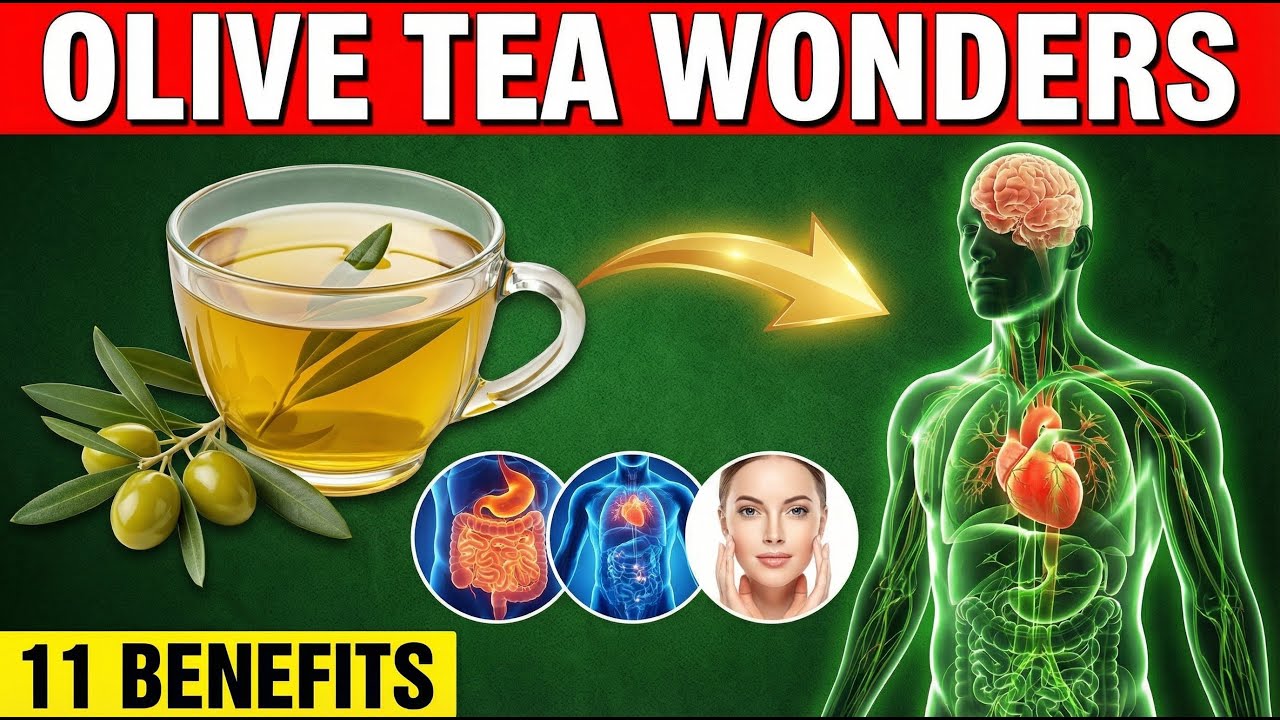 11 Wonders of Olive Tea - YouTube