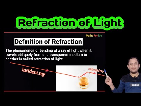 Refraction and rules of refraction of light - YouTube