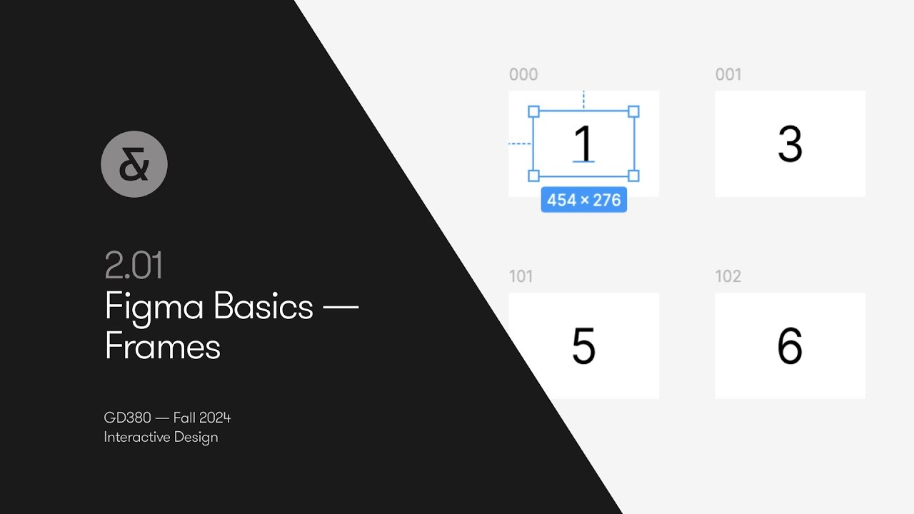 2.01 — Figma Basics — Frames - YouTube