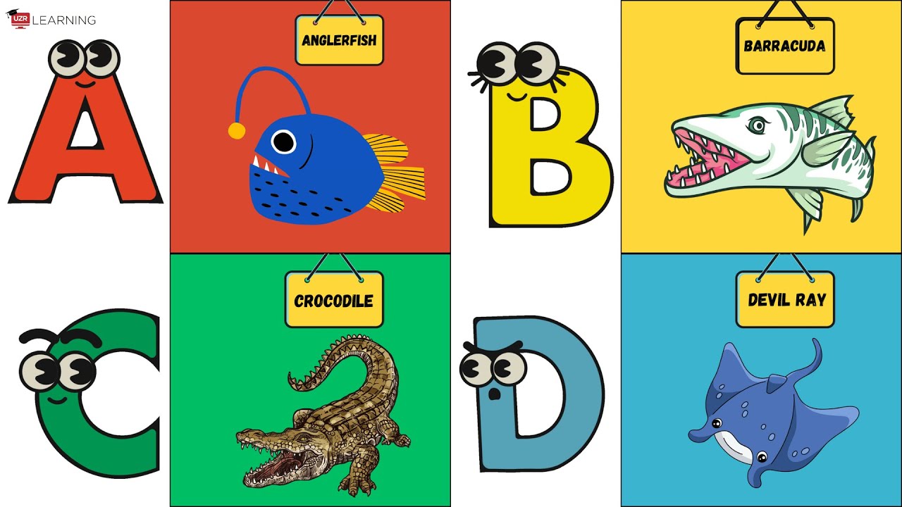 🌊 ABC Sea Animals Song | Fun & Educational Marine Life for Kids! 🐠🎶 | # ...