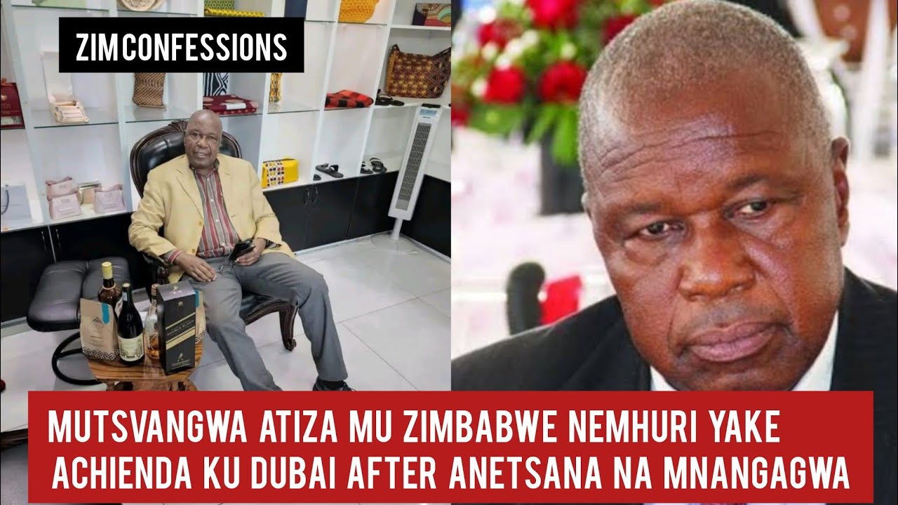 Mutsvangwa Atiza Mu Zimbabwe Nemhuri Yake Achienda Ku Dubai After ...