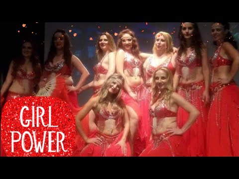 Bellydance | oriental class | fan veil | showcase 2016 | Instep dance studios - YouTube