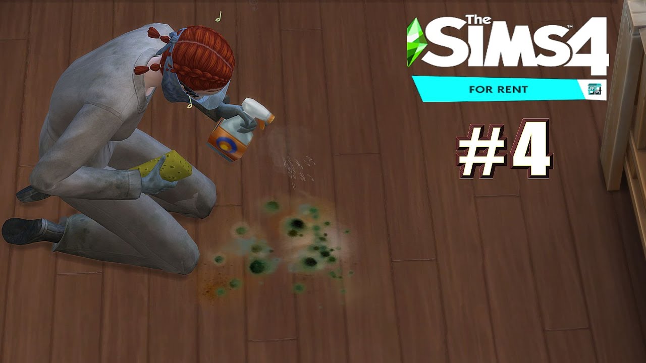 Mold & Ghost! - THE SIMS 4 FOR RENT (P4) - YouTube