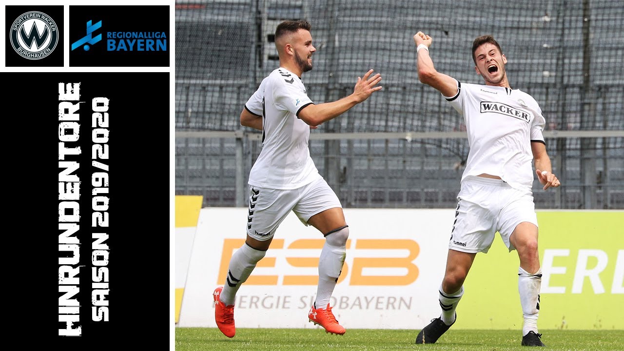 Hinrundentore des SV Wacker Burghausen - Saison 2019/2020 - YouTube