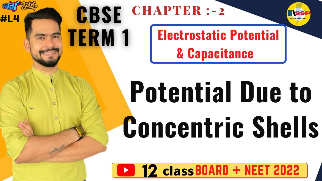 4 Potential Due to Concentric Shells | electric potential & capacitance ...