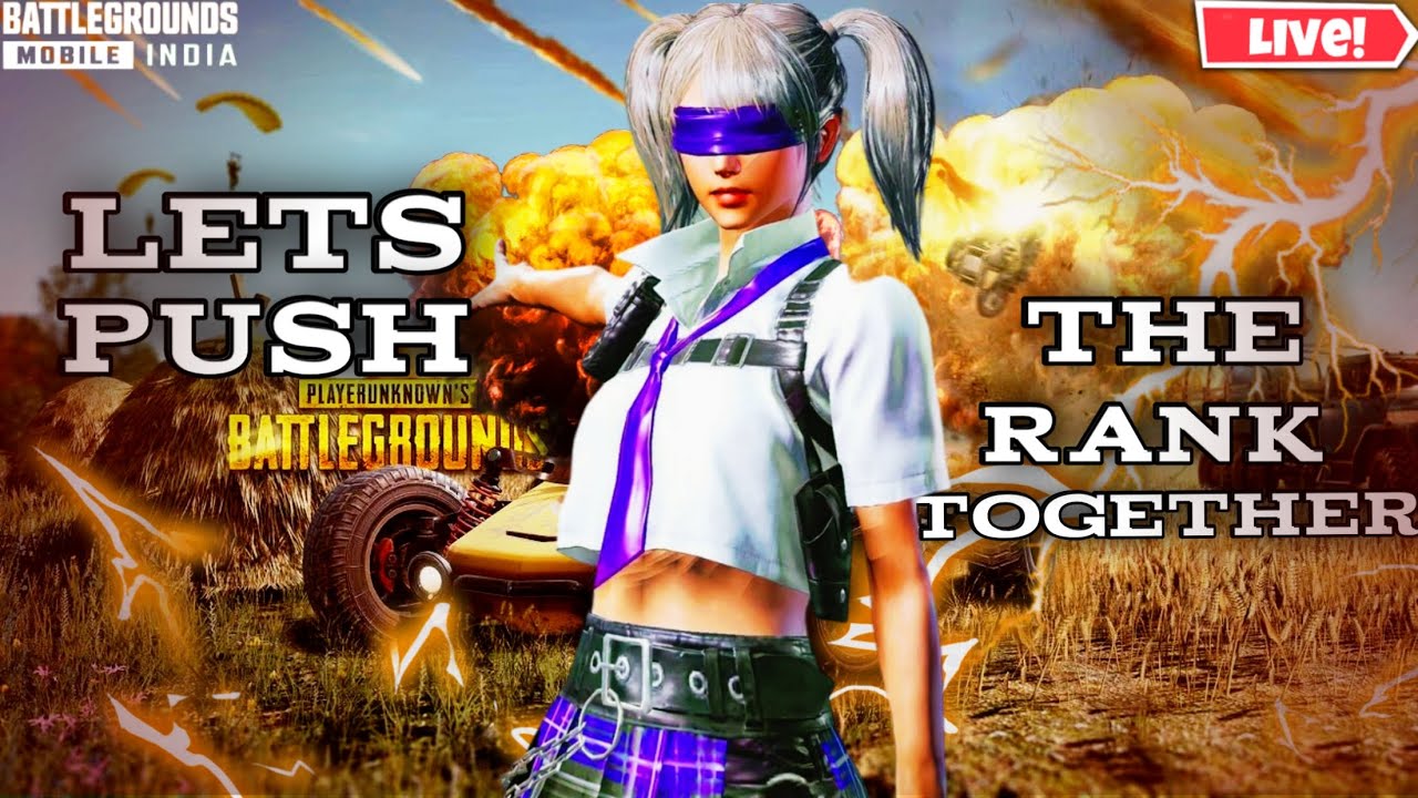 BGMI Live | Let's Push The Rank Together - YouTube
