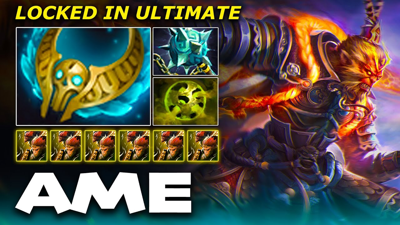 Ame MONKEY KING [A-Tier CARRY 7.35d] - Full Match Dota Class - YouTube