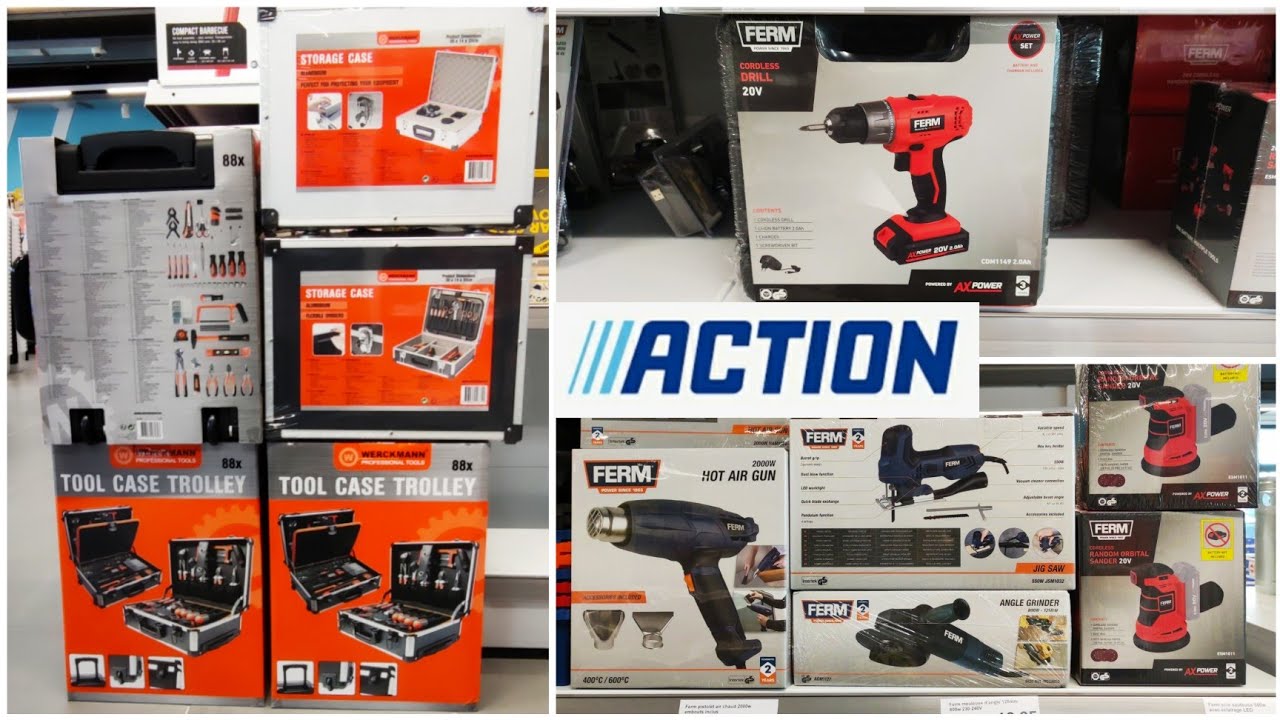 ACTION BRICOLAGE OUTILLAGE ARRIVAGE COMPLET MAI 2021 - YouTube