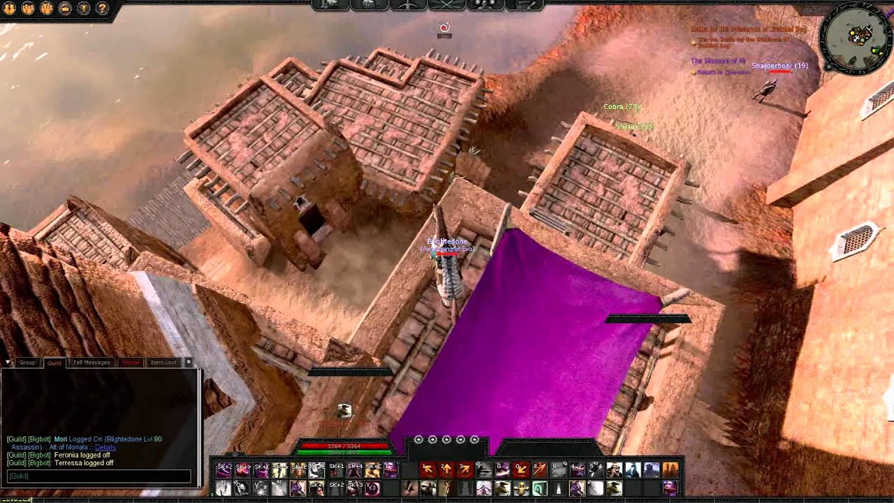 Age of Conan - Parkour in Khemi - YouTube
