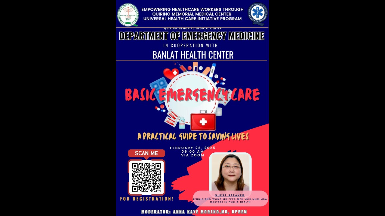 EHQUIP 2025: BASIC EMERGENCY CARE: A PRACTICAL GUIDE TO SAVING LIVES - YouTube