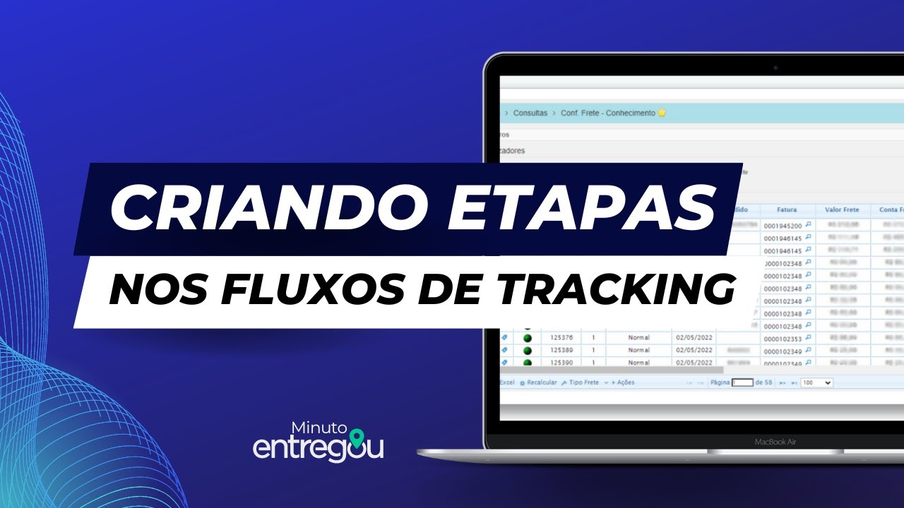 Como criar Etapas nos Fluxos de Tracking no Entregou? - YouTube