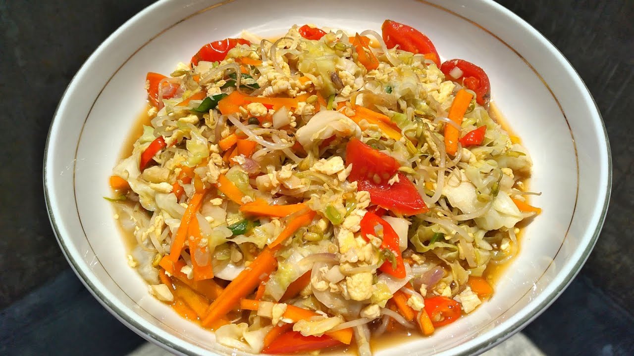 CUMA TUMIS SAYUR TAPI NAGIH | STIR FRY VEGETABLES - YouTube
