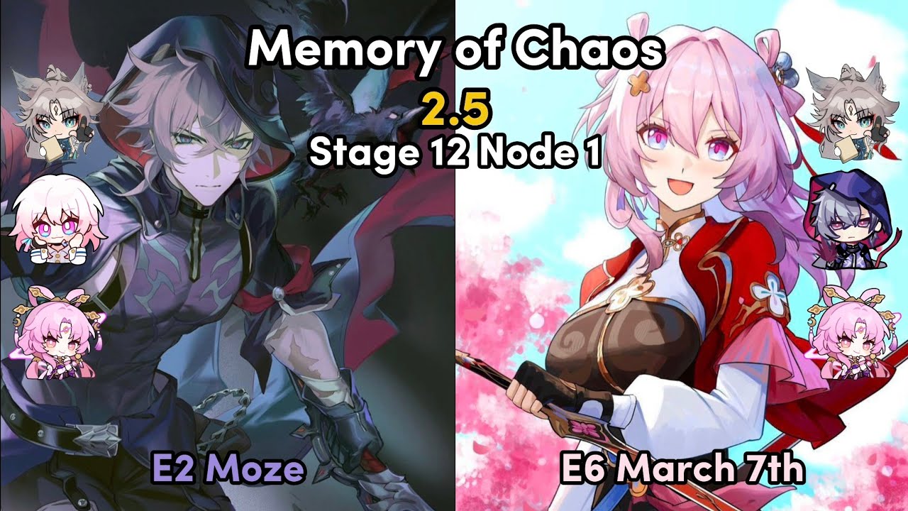 MoC 12 | E1 Feixiao Triple Hunt with E6 March 7th & E2 Moze | Honkai ...