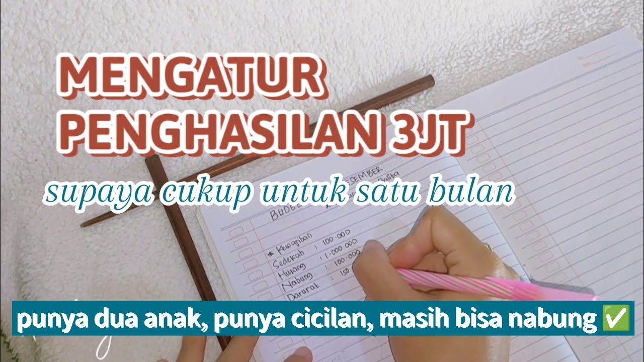 BUDGETING DESEMBER 2024 || Alokasi gaji 3jt sebulan #budgeting # ...