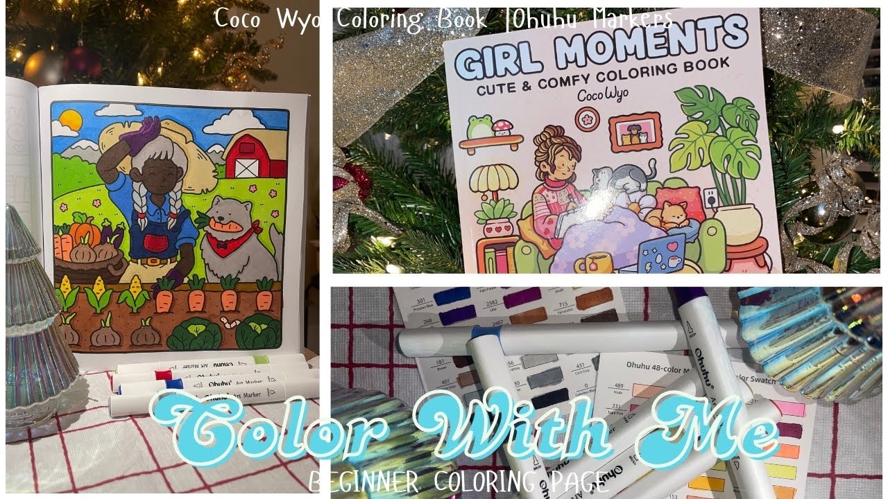 🐷🌾Color With Me | Girl Moments | Coco Wyo - YouTube