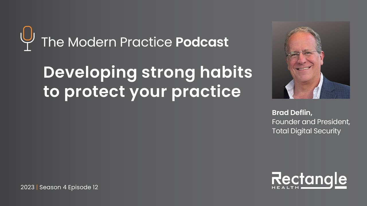 Developing strong habits to protect your practice. - YouTube