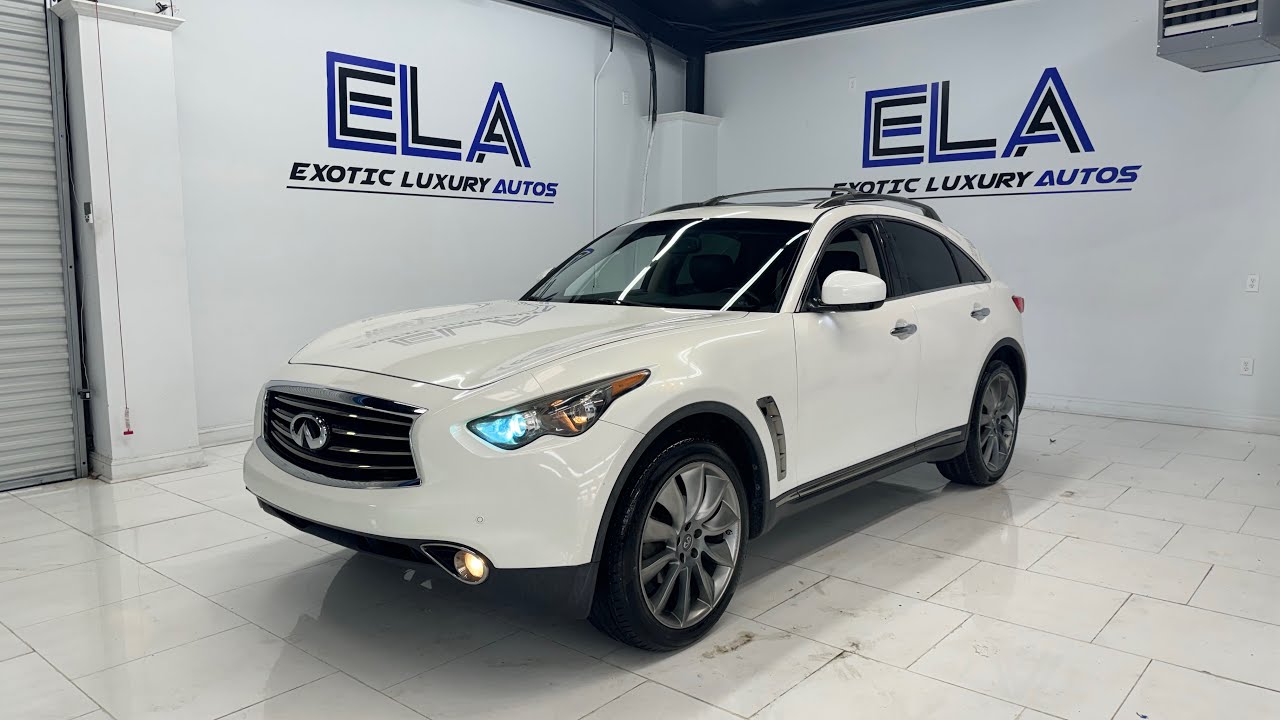 (SOLD) 2013 Infiniti FX37 Limited Edition Walk Around ...