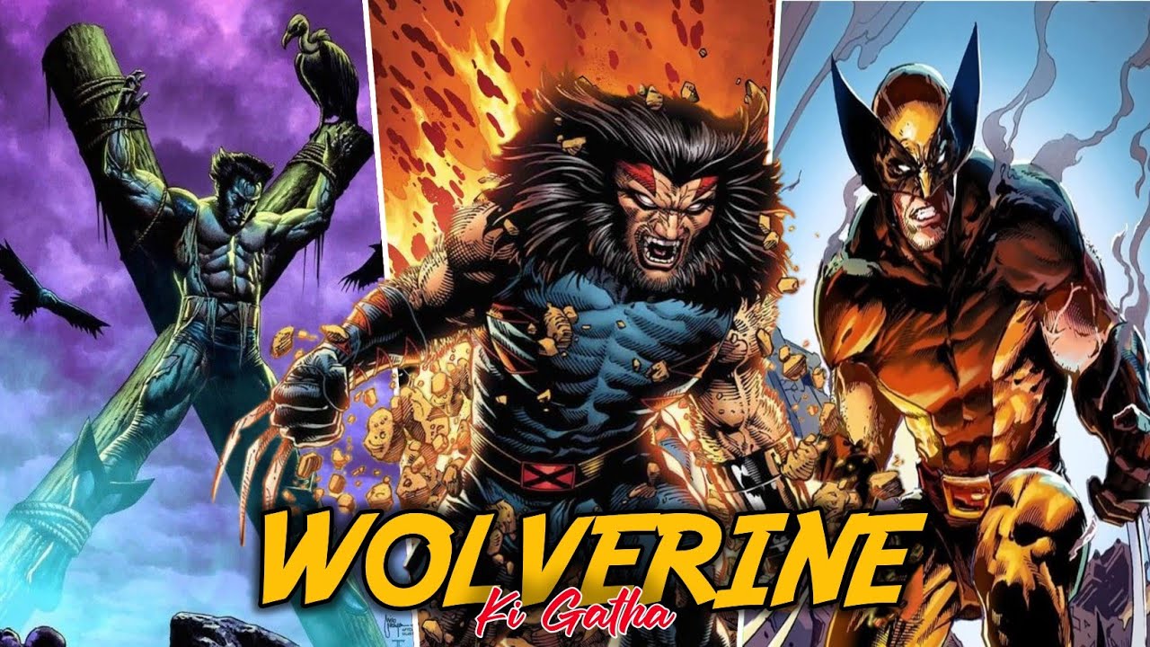 All Wolverine Variants Back Story gatha - YouTube