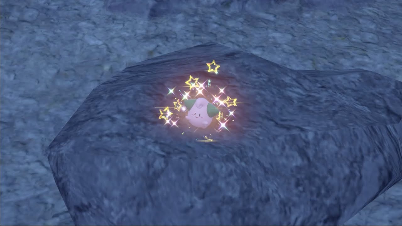 Pokémon Scarlet and Violet Shiny Cleffa - YouTube