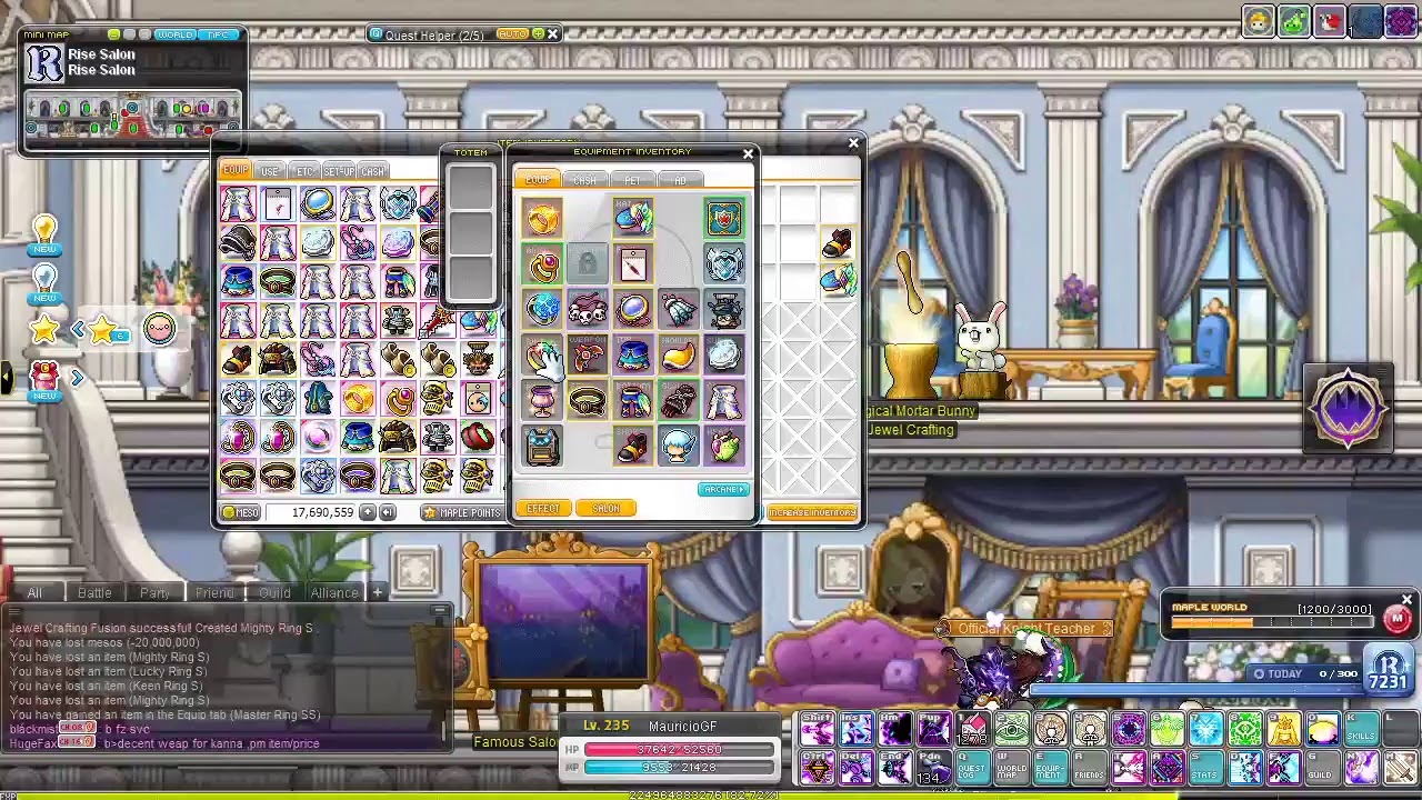 Master SS Ring | Maplestory crafteo (GMS) raise event - YouTube