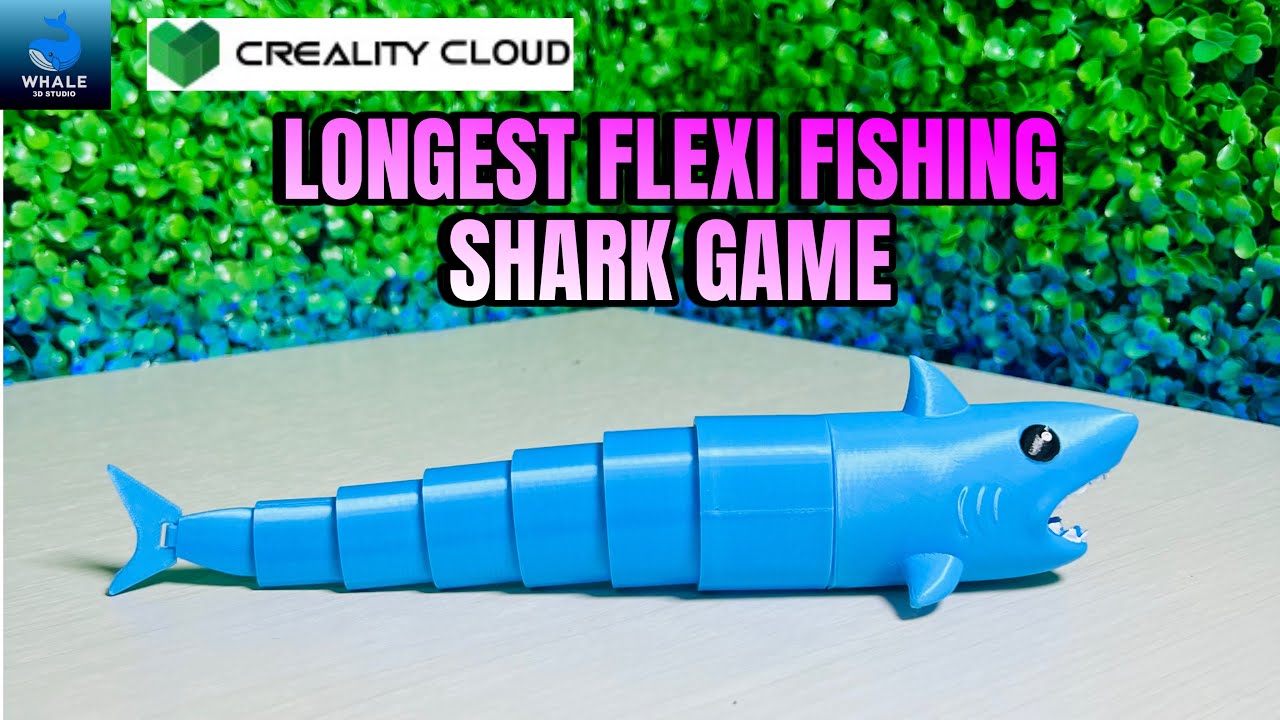 Longest Flexi Fishing Shark Game - YouTube