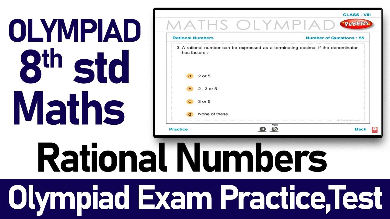 Rational Numbers Maths Olympiad Class 8th Olympiad Exam Preparation rational-numbers-maths-olympiad-class-8th-olympiad-exam-preparation