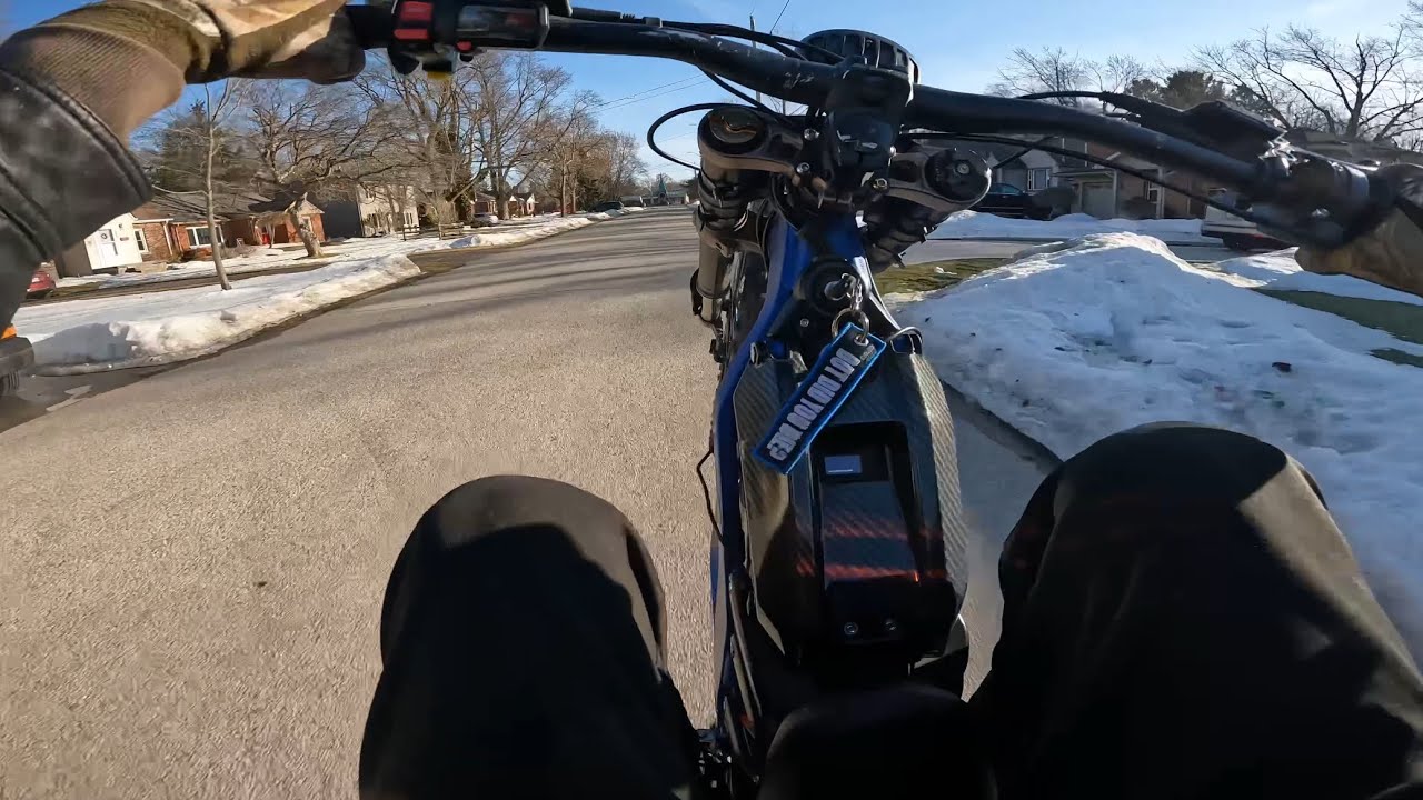 Fun Day Riding Surron X - YouTube