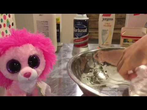 Fluffy Slime Tutorial with Fluffy the Beanie boo - YouTube