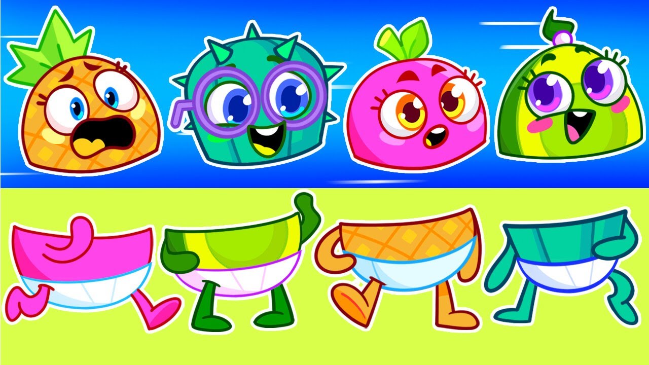 Face Puzzle and Body Switch Up! 😄🔄 Kids Cartoons By Pit & Penny Babies🍼 ...