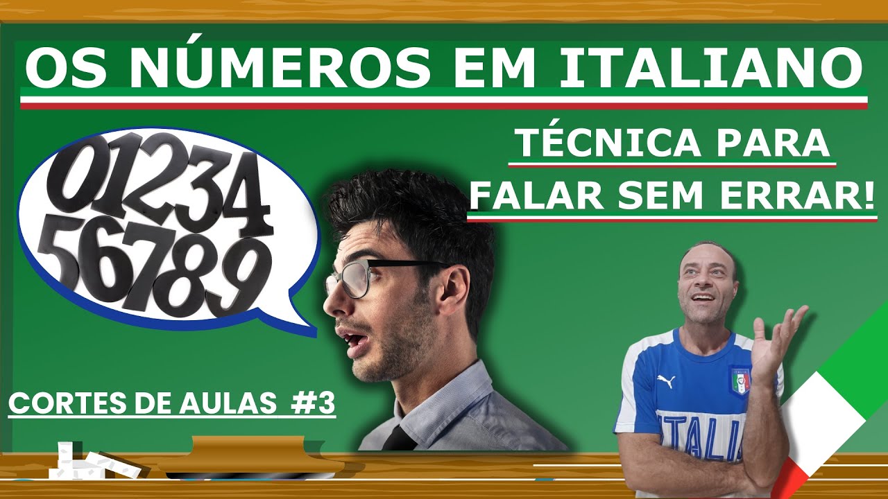😱Segredo revelado!🔥Como pronunciar os números em italiano🇮🇹 ...