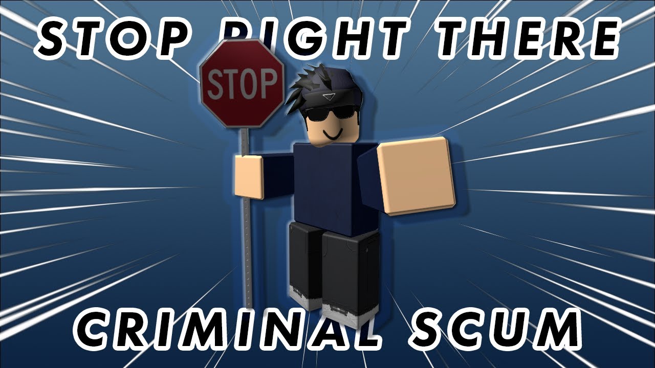 Stop Right There Criminal Scum! | ROBLOX Phantom Forces - YouTube