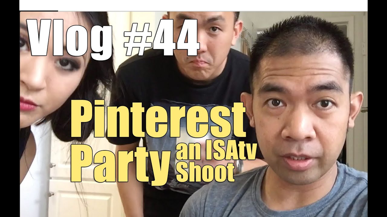 Vlog #44 Pinterest Party Shoot - YouTube