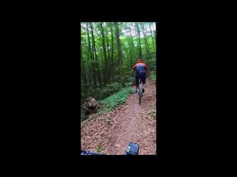 Polenezköy’de Muhteşem Doğa İçinde MTB İnişi