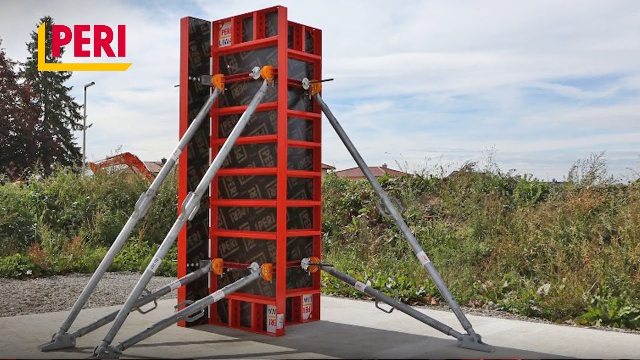 TRAINING | How to construct columns with PERI LIWA (EN) - YouTube