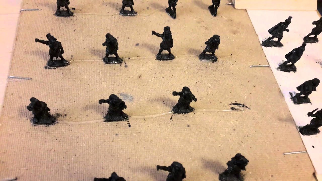 Hoplite undercoat and foundry painting system - YouTube