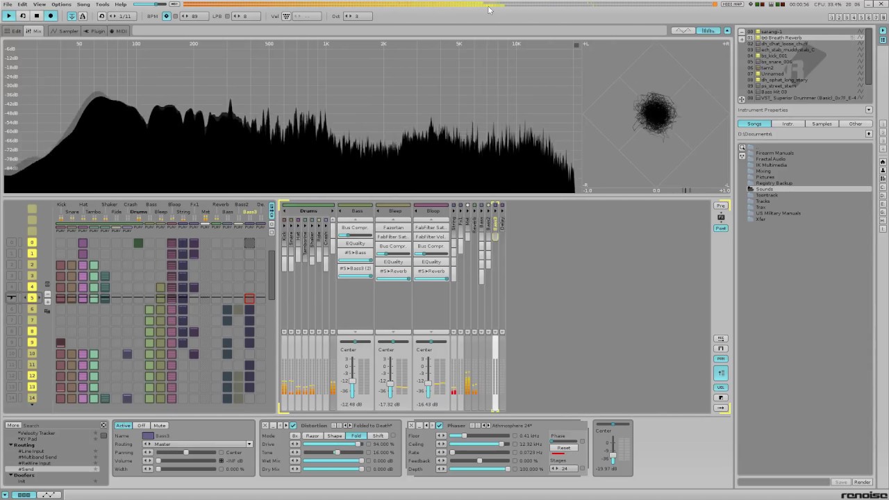 Mechanism - Renoise Drum & Bass - YouTube