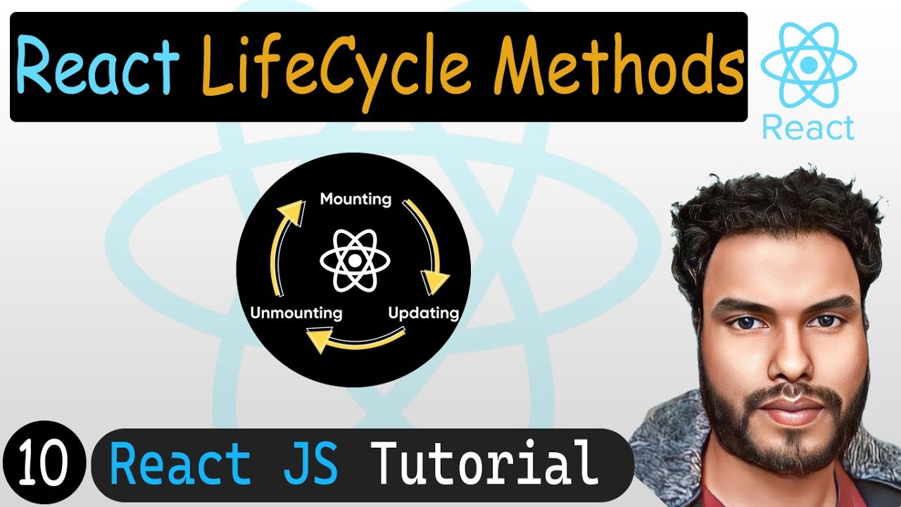 Component Lifecycle Methods In React React Js Tutorial Youtube 7565
