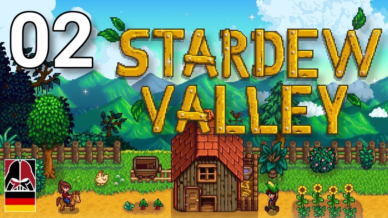 Stardew Valley - 02 - Wie man Freunde gewinnt [GER Let's Play] - YouTube