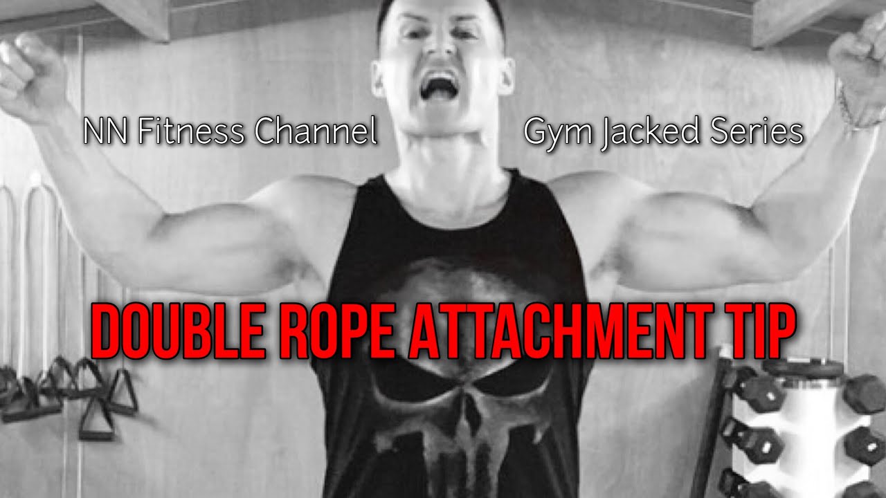DOUBLE ROPE ATTACHMENT FOR CABLE EXERCISES Description & Demo ...