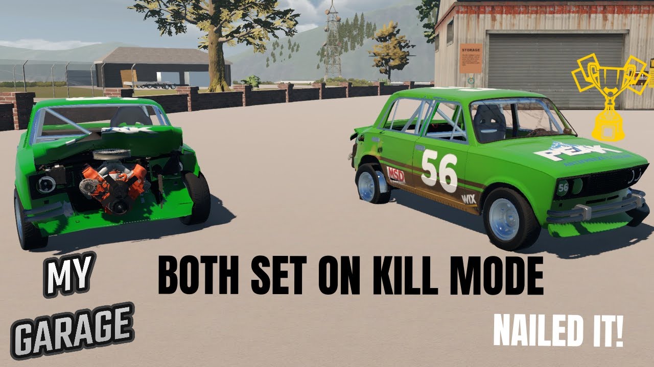 BOTH SET ON KILL MODE NAILED IT ! - MY GARAGE - YouTube