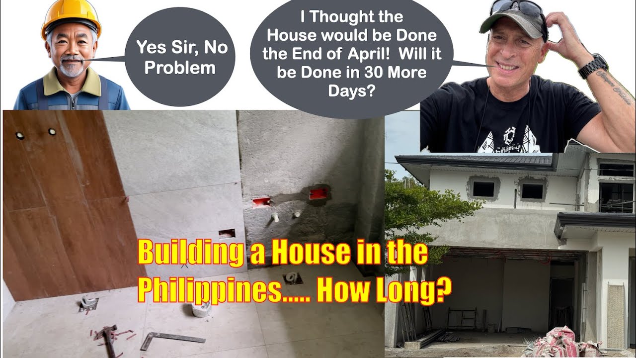 Philippines Fastest or Slowest Build??? Building a House in the ...