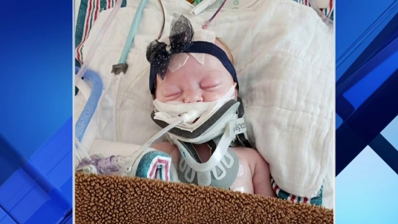 Baby on life support, father in custody - YouTube